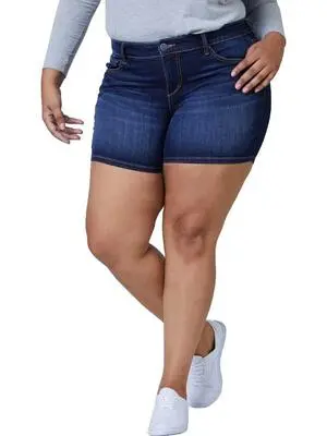 SLINK JEANS Low Rise Denim Shorts - Sasa