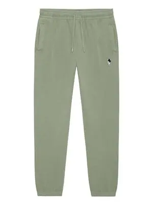 DALIX Astronaut Heavy Weight Fleece Sweatpant - Oil Green