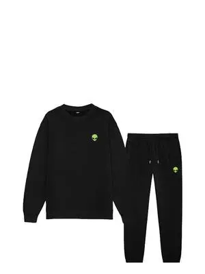 DALIX Alien Sweatsuit - Black