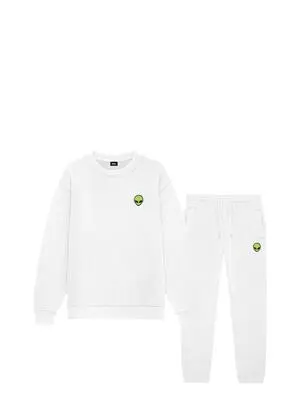 DALIX Alien Sweatsuit - White