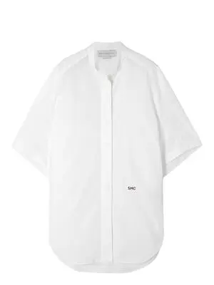 Stella McCartney Oversized Cotton-poplin Shirt - White