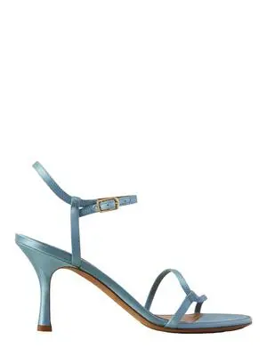 EMME PARSONS Loop Satin Sandals - Blue