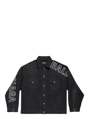 Balenciaga Large Fit Jacket - Black