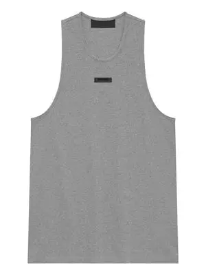 Fear Of God Ribbed Tank 'dark Heather - Grey
