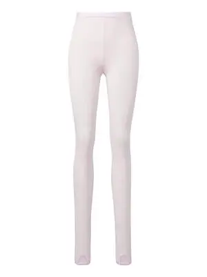 Wardrobe.NYC Sheer Leggings - Pink