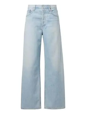 AGOLDE Low Slung Baggy Wide-leg Jeans - Blue