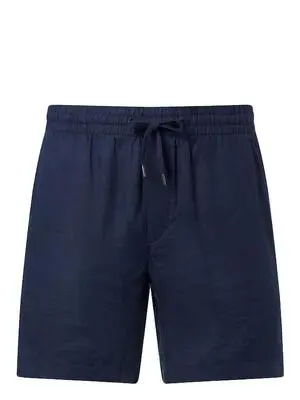 Ralph Lauren Linen Drawstring Shorts - Blue