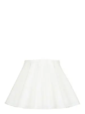 House Of Cb Stretch-cotton Mini Skirt - White