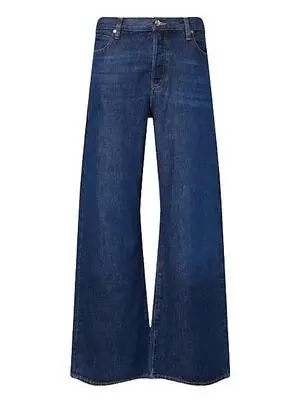 FRAME The Loose Wide-Leg Denim Jeans Trooper