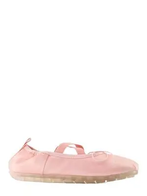 Simone Rocha Satin Ballerina Shoes - Pink