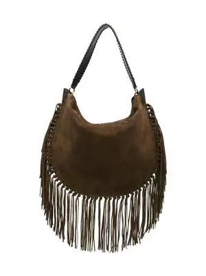 Isabel Marant Oskan Soft Shoulder Bag - Brown