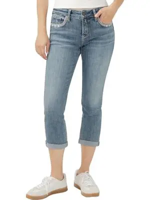 SILVER JEANS CO. Elyse Capri Jeans - Freedom
