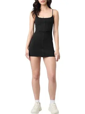 FLORENCE BY MILLS Corset Mini Dress Black