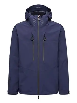 Moncler Orden Hooded Shell Jacket - Blue