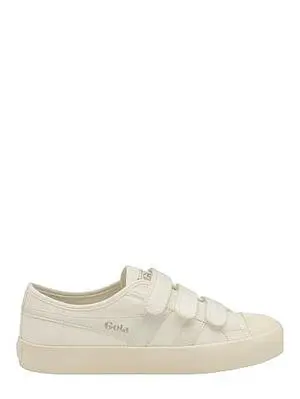 Pink Gola Coaster Strap Sneakers - White,ivory