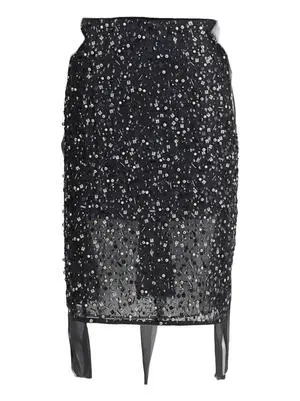 Sacai Sequined Skirt - Black