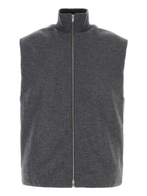JIL SANDER Sleeveless Jacket - Grey