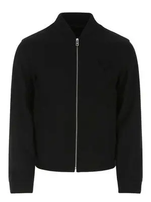 Prada Felt Jacket - Black