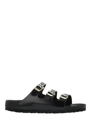 BIRKENSTOCK Birkenstock Florida Buckle Sandals Shine Black