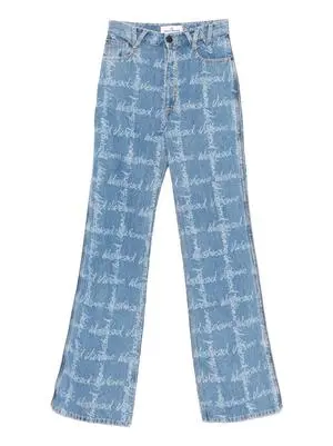 VIVIENNE WESTWOOD Jeans Grid/blue