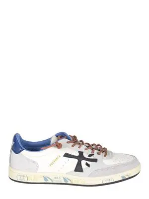 Premiata Leather Sneakers - White