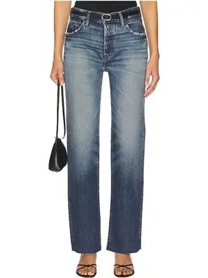 Moussy Vintage Gleason Straight Jeans - Blue