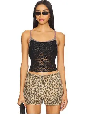 Free People All Day Lace Cami - After Dark