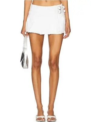 Abrand Denim X Ripcurl 99 Denim Skirt - White