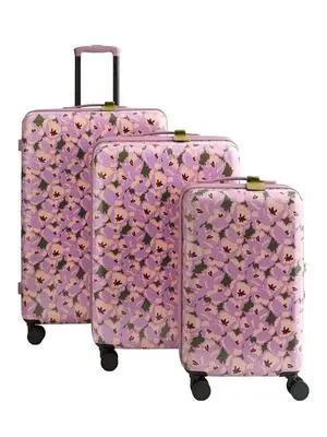 VERA BRADLEY Nested 3-piece Luggage Set - Purple