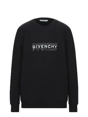 Givenchy Cotton Fleece Sweatshirt - Black