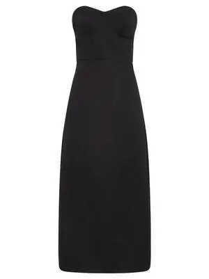 FFORME Jett Strapless Midi Dress - Black
