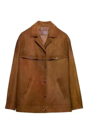 PRADA Suede Shirt Jacket