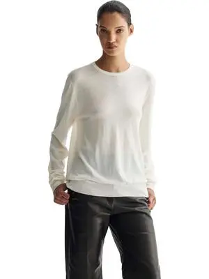 Veronica De Piante Lucy Merino Wool Sweater - Cream