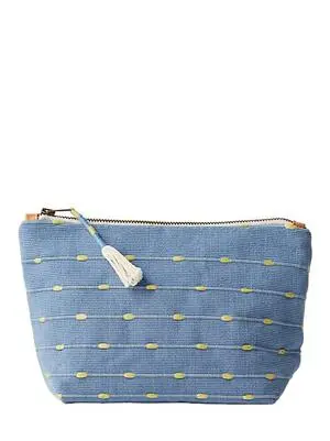 MERCADO GLOBAL Mini Christina Pouch Lime Sky