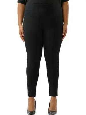 ESTELLE Harlow Tapered Pants - Black