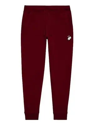 DALIX Heartly Ghost Fleece Jogger Pant - Burgundy