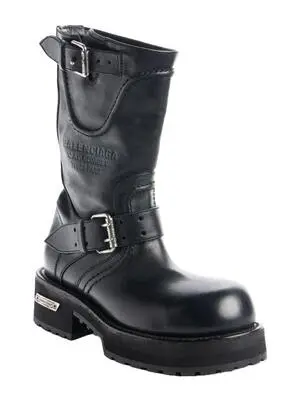 Balenciaga Venom Engineer Boot - 1000 Black/silver