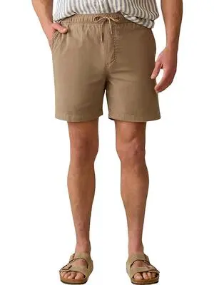 Faherty Brand Essential Drawstring 6.5" Shorts Mountain Cliff
