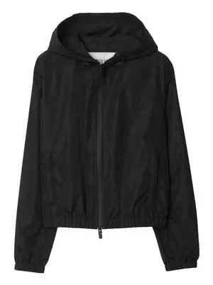 Burberry Knight Stamp Nylon Jacket - Black