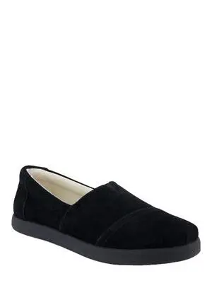 Toms X Jamie Mizrahi Alp Fwd Water Repellent Suede Espadrille - Black