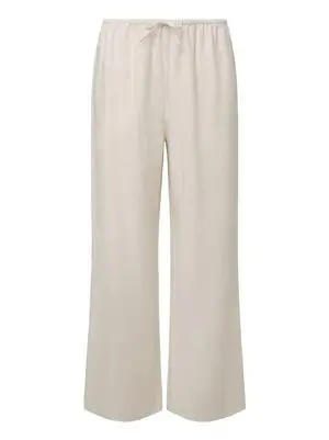 Onia Air Linen Drawstring Pant White