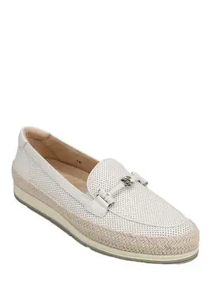 Vaneli Quarzi Bit Platform Loafer - White