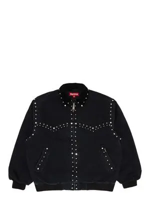 Supreme Studded Work Jacket - Black
