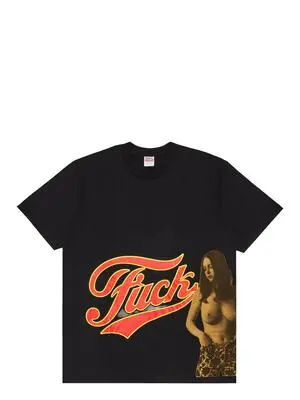 Supreme X Hysteric Glamour Fuck Tee - Black