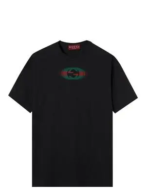 Gucci Jersey T-shirt - Black
