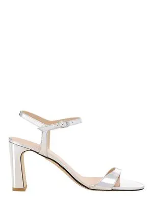 STUART WEITZMAN Babette Patent Ankle-Strap Sandals
