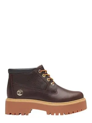 Timberland Waterproof Platform Chukka Boot - Brown