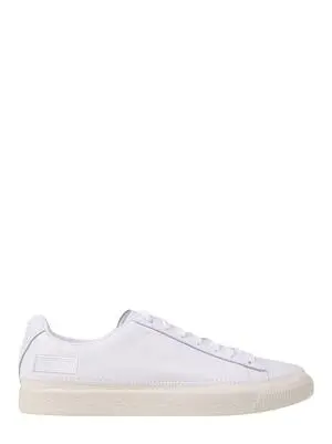 PUMA Basket Stitched Sneakers - White