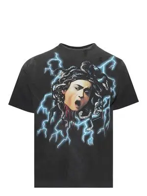 SAINT MXXXXXX Medusa Graphic Tee - Black