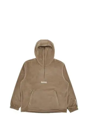 Supreme Polartec Facemask Half Zip Hooded Sweatshirt - Tan